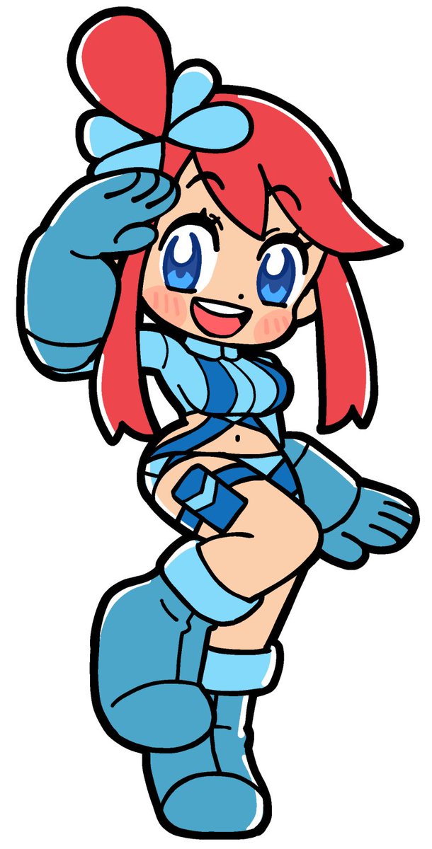 フウロ(ポケモン) 「」|大川ぶくぶ/bkubのイラスト