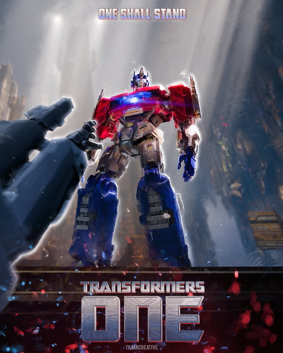Tilian on X One Shall Stand One Shall Fall. Witness Transformers One in Theaters today TransformersOne TFOne TFWeekend https t gxYkIl8AKz X