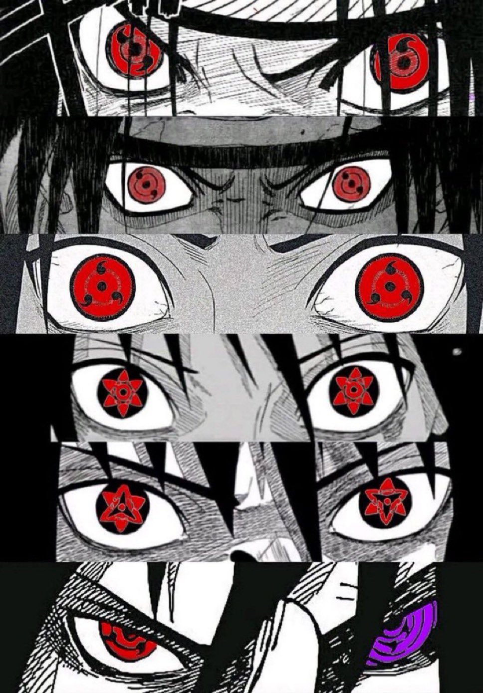 Sharingan Evolution Mangekyou Sharingan Naruto