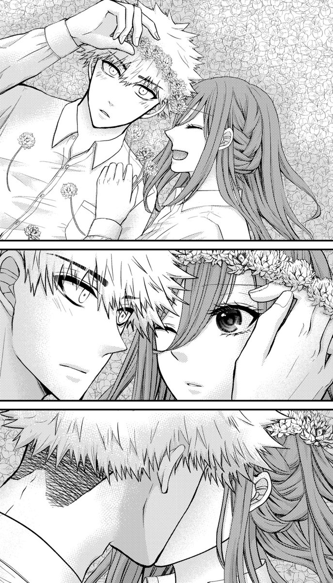 「kncg 花冠🍀 シロツメクサの花言葉、「約束」「幸運」「私のものになって」、どれも素敵だな〜! 」karin🧡🩷の漫画