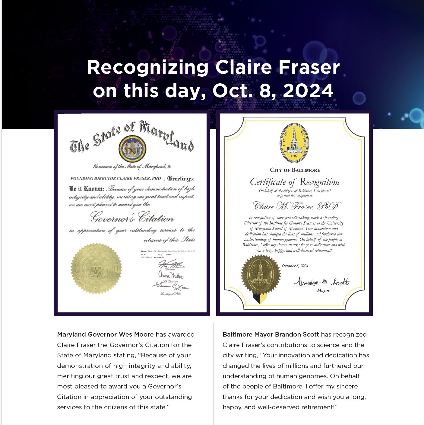 Citizen Citation Award Wording
