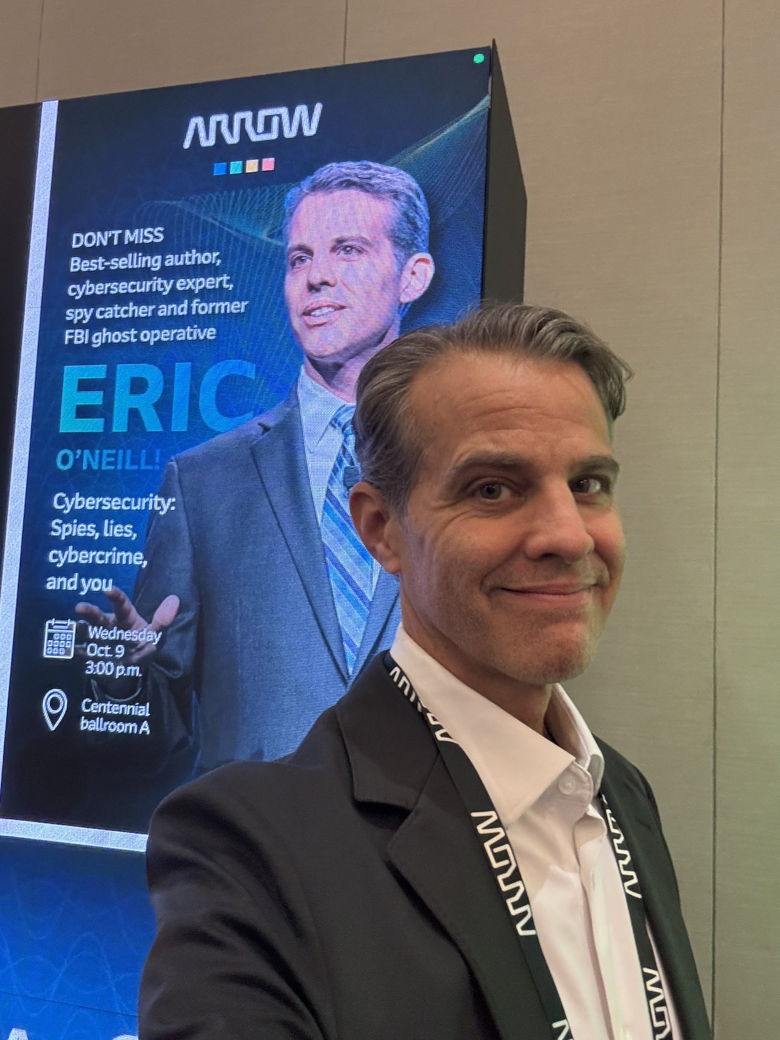 Eric Oneill Eric O'Neill, "Gray Day America's First Cyber Spy"