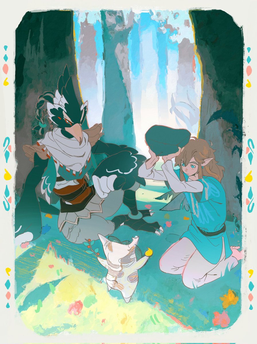 リンク(ゼルダの伝説) 「Revalink」|Lisaのイラスト