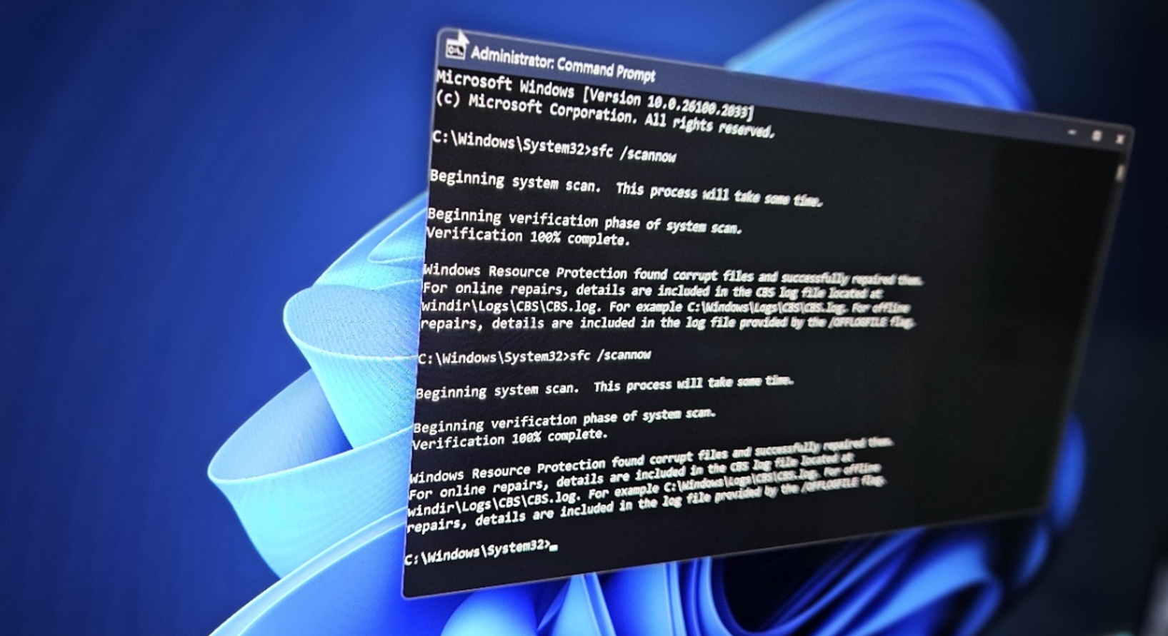How To Read Cbslog Sfc Scan Details Using Cmd Command