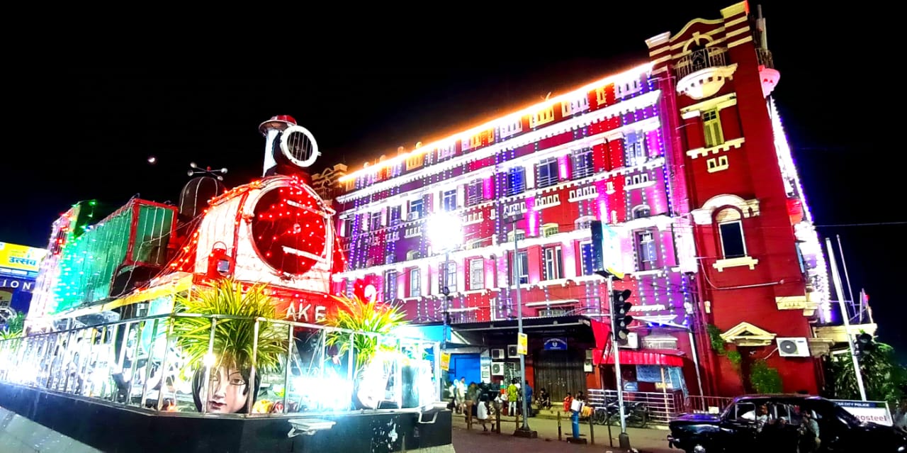 Howrah Station At Night Image Of Howrah Junction Railway