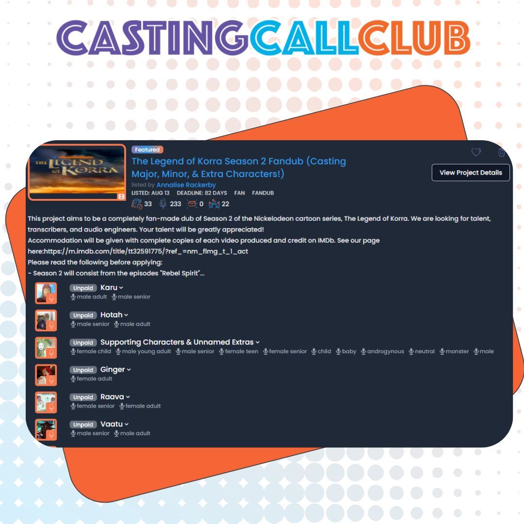 Casting Call Club Plummet Sound | Casting Call Club