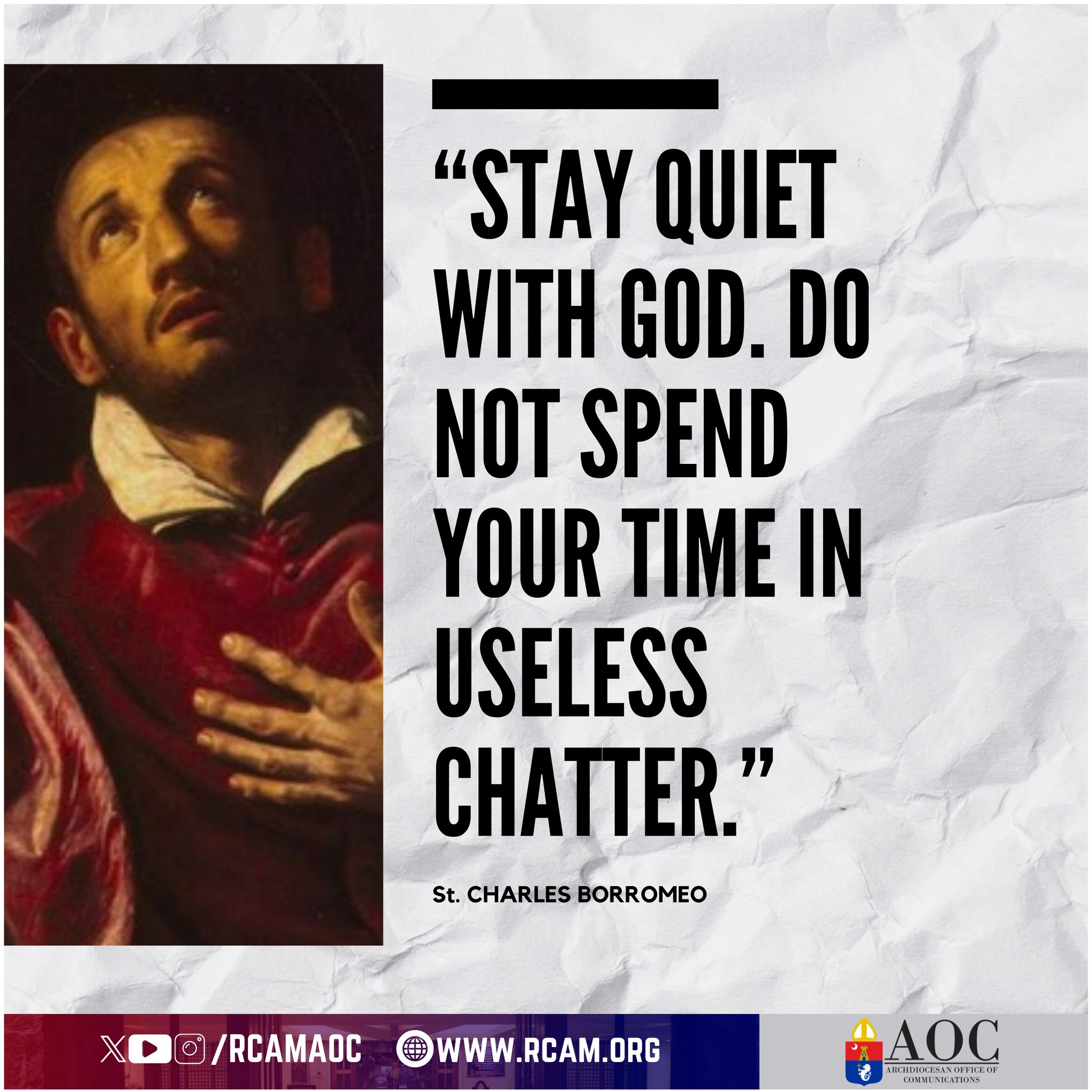 St Charles Borromeo Quotes