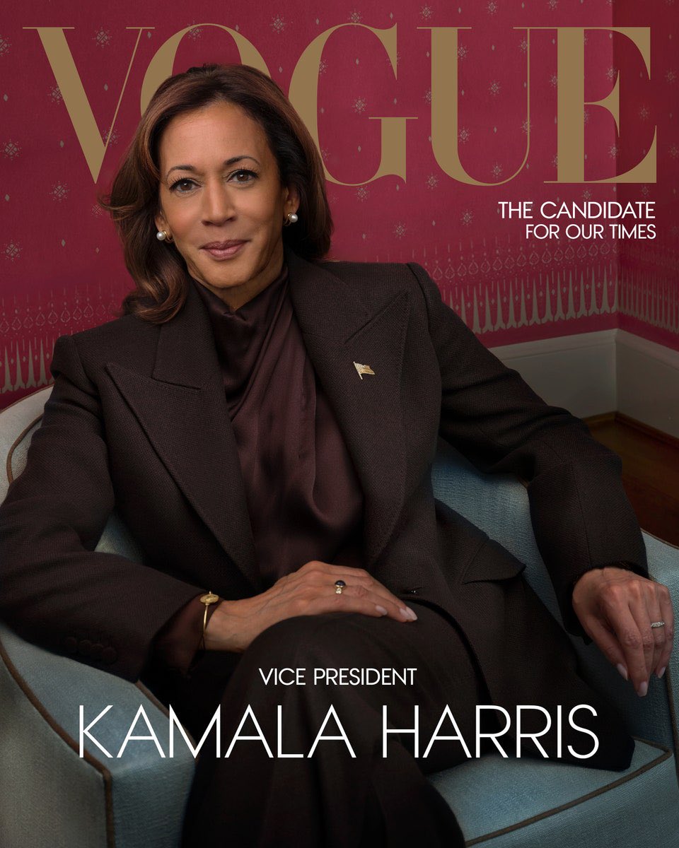 Vogue Puts Kamala Harris On Its Cover For Final Pre Election Day Issue