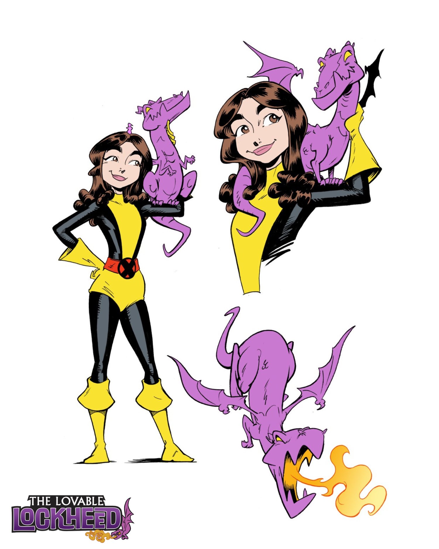 X Men Lockheed Lockheed Helpfiul New Mutants