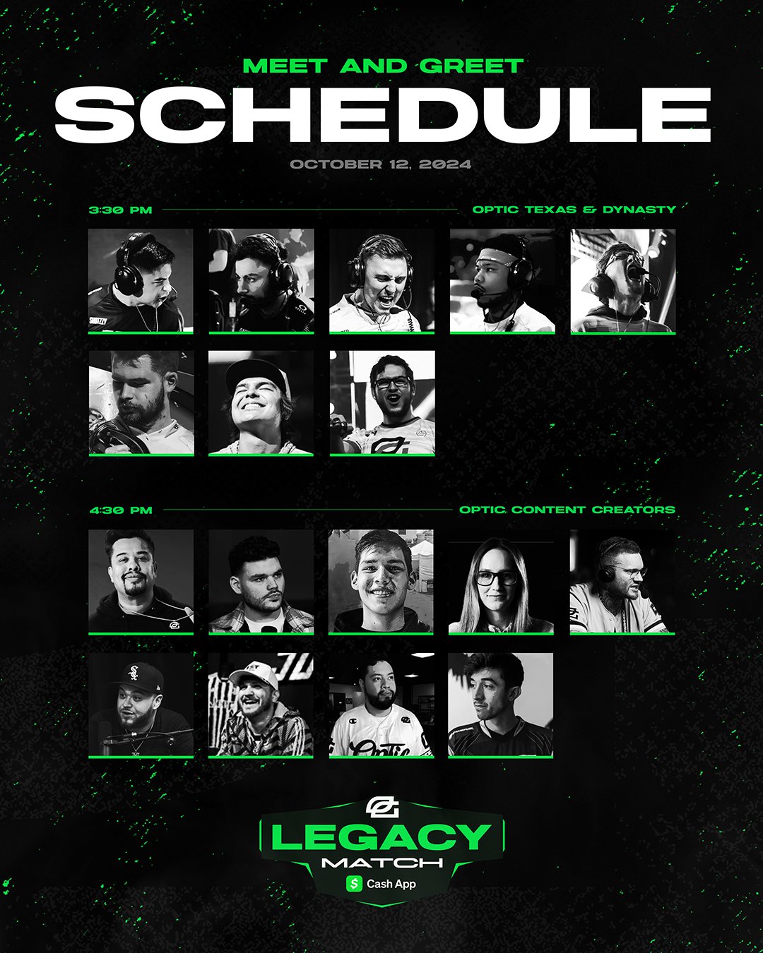 Optic Gaming 2024 Liste