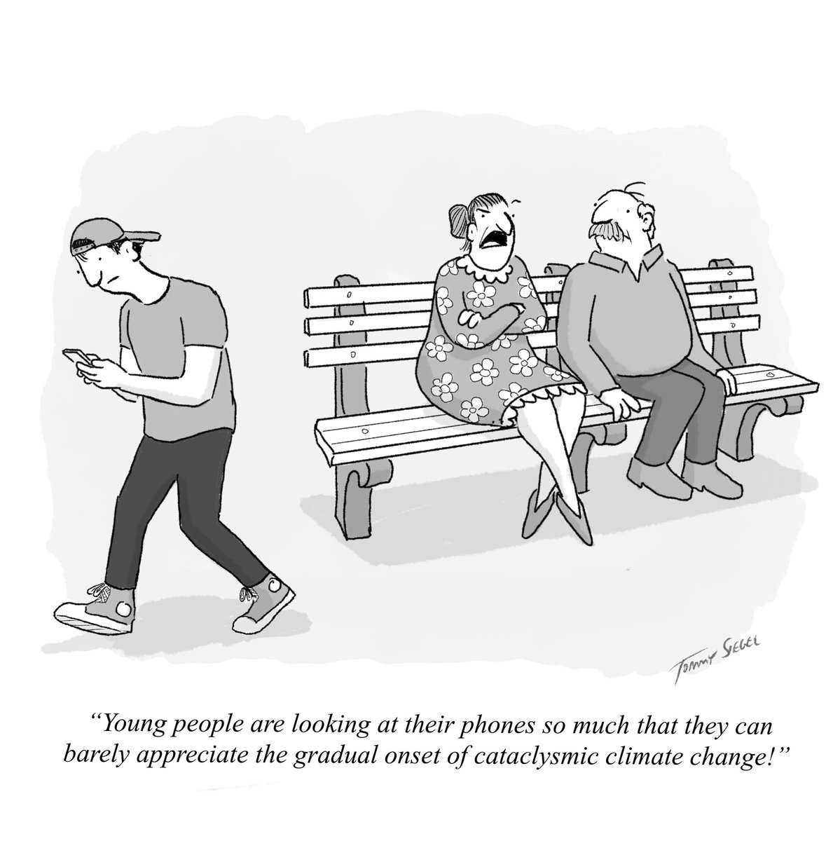 「tsk tsk, young people 」Tommy Siegelの漫画