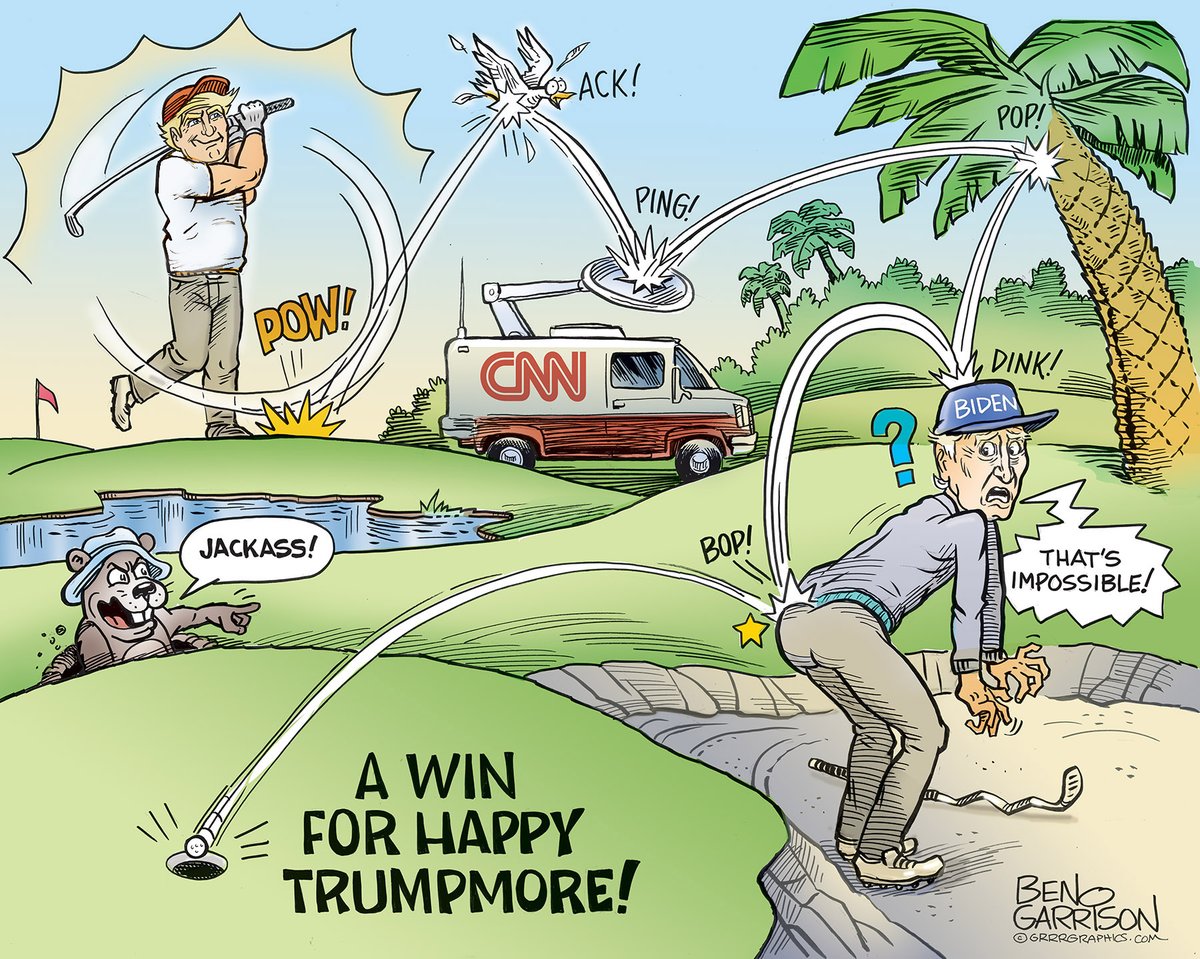Should President Trump take a break from golfing until after he becomes ...