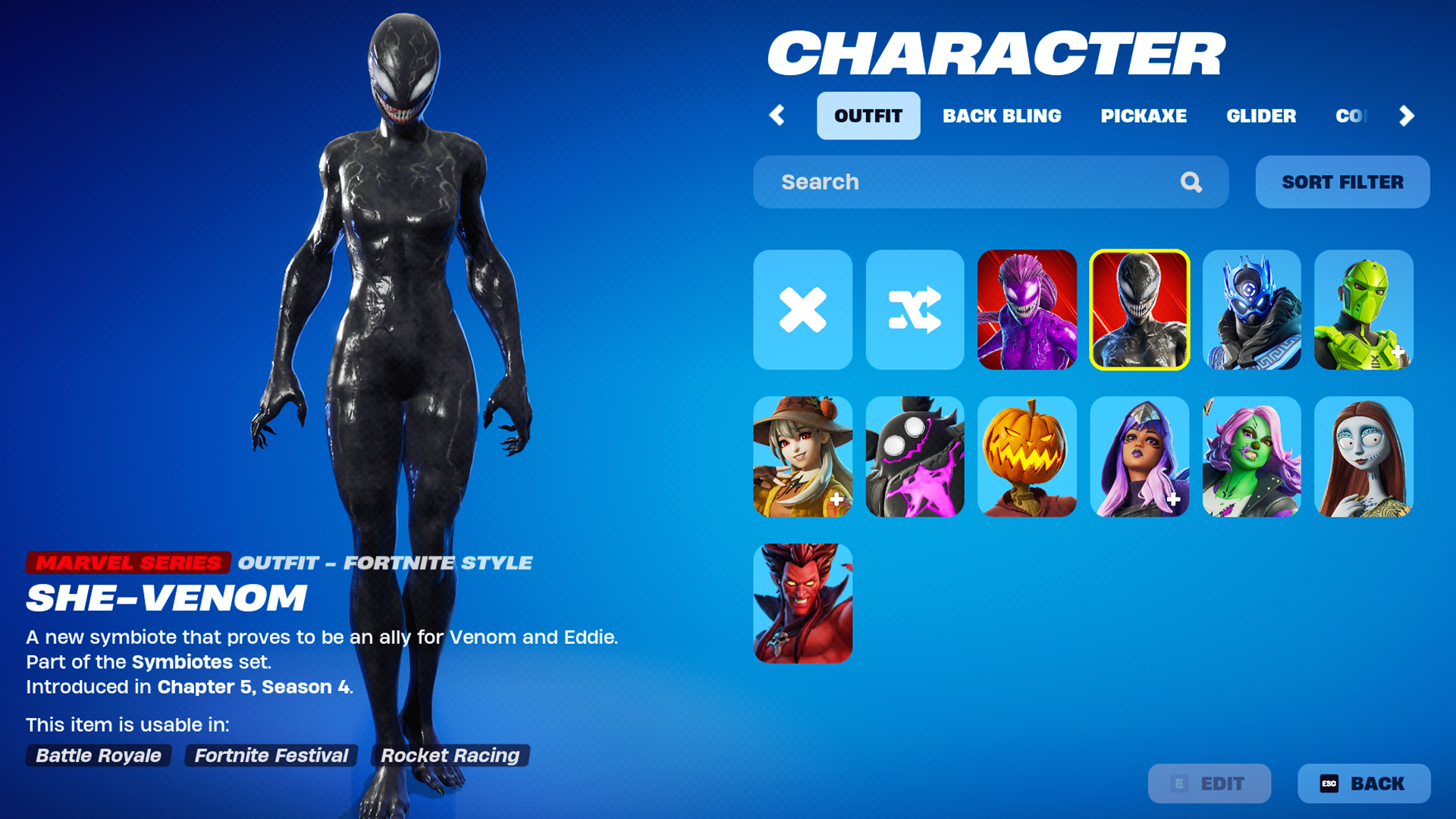 Ultimate Venom Wallpaper She Fortnite "She Venom" Thicc! YouTube