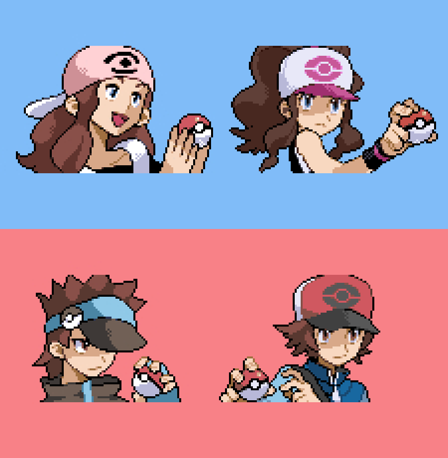 Pokemon Hilda En Hilbert Klohinx's Fusions — Hilbert/Hilda Outfit