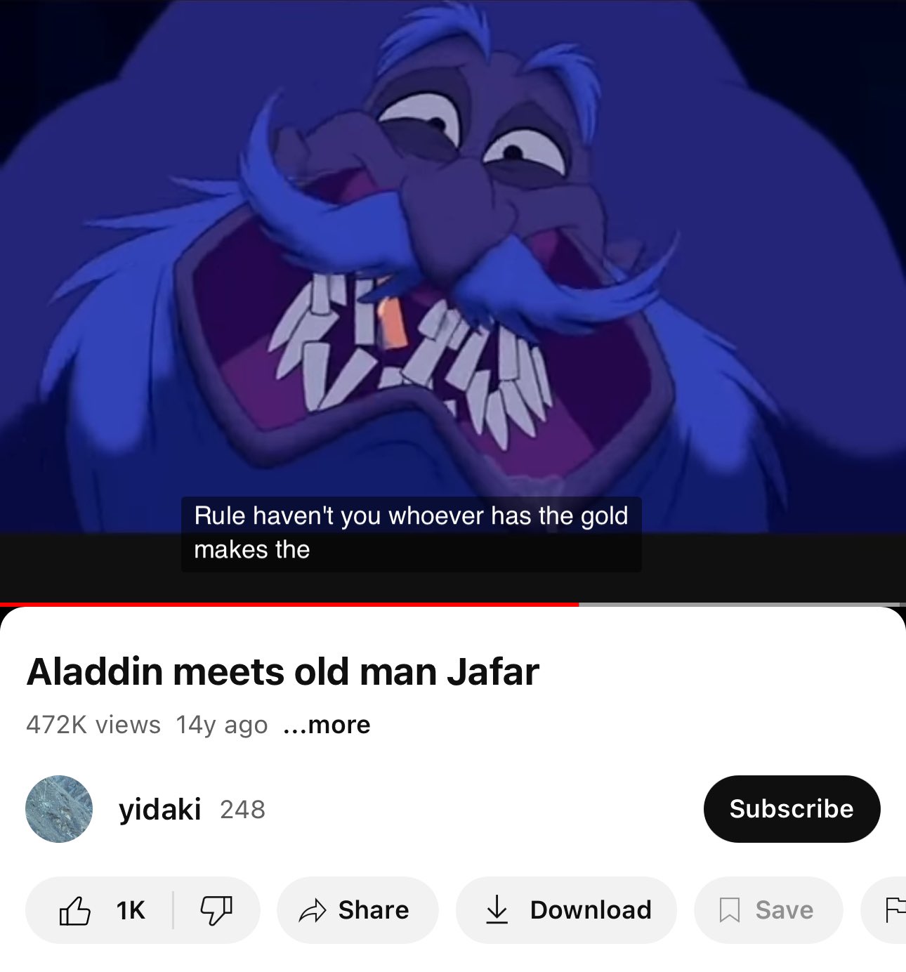 Aladdin Jafar Quotes