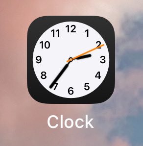 Ios Clock Icon
