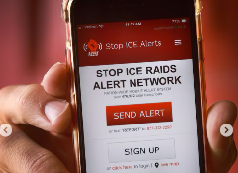 🚨🇺🇸 'STOP ICE .NET' USERS WARNED: “YOUR INFO WAS SENT TO THE FEDS ...