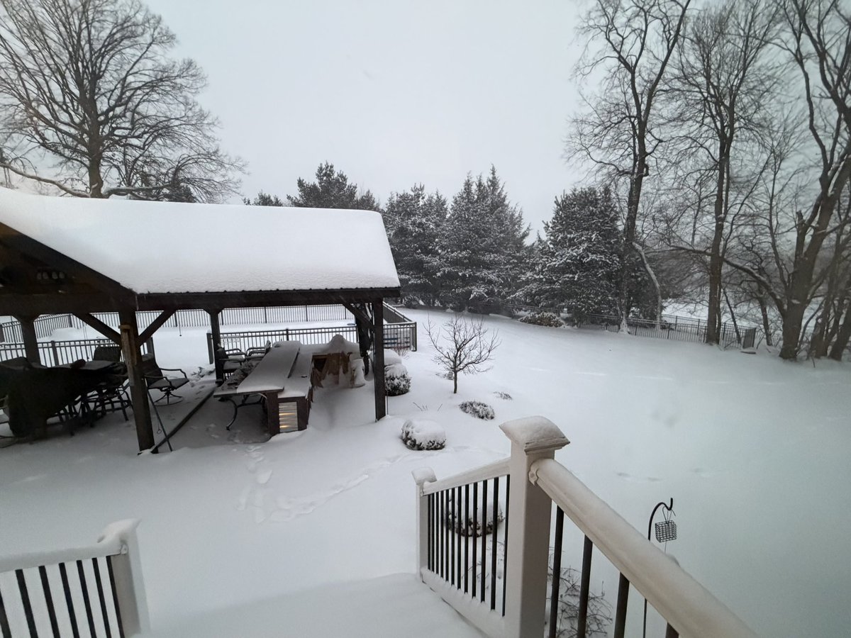 We got 14 inches of ️ Sunday, plus really low temps all week so school ...