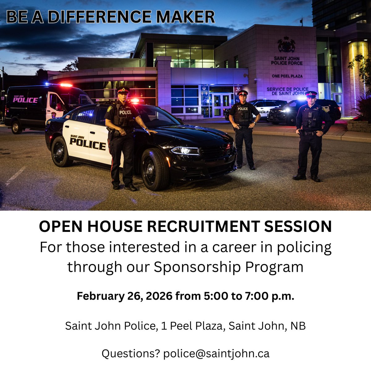 Saint John Police Force | City of Saint John, New Brunswick