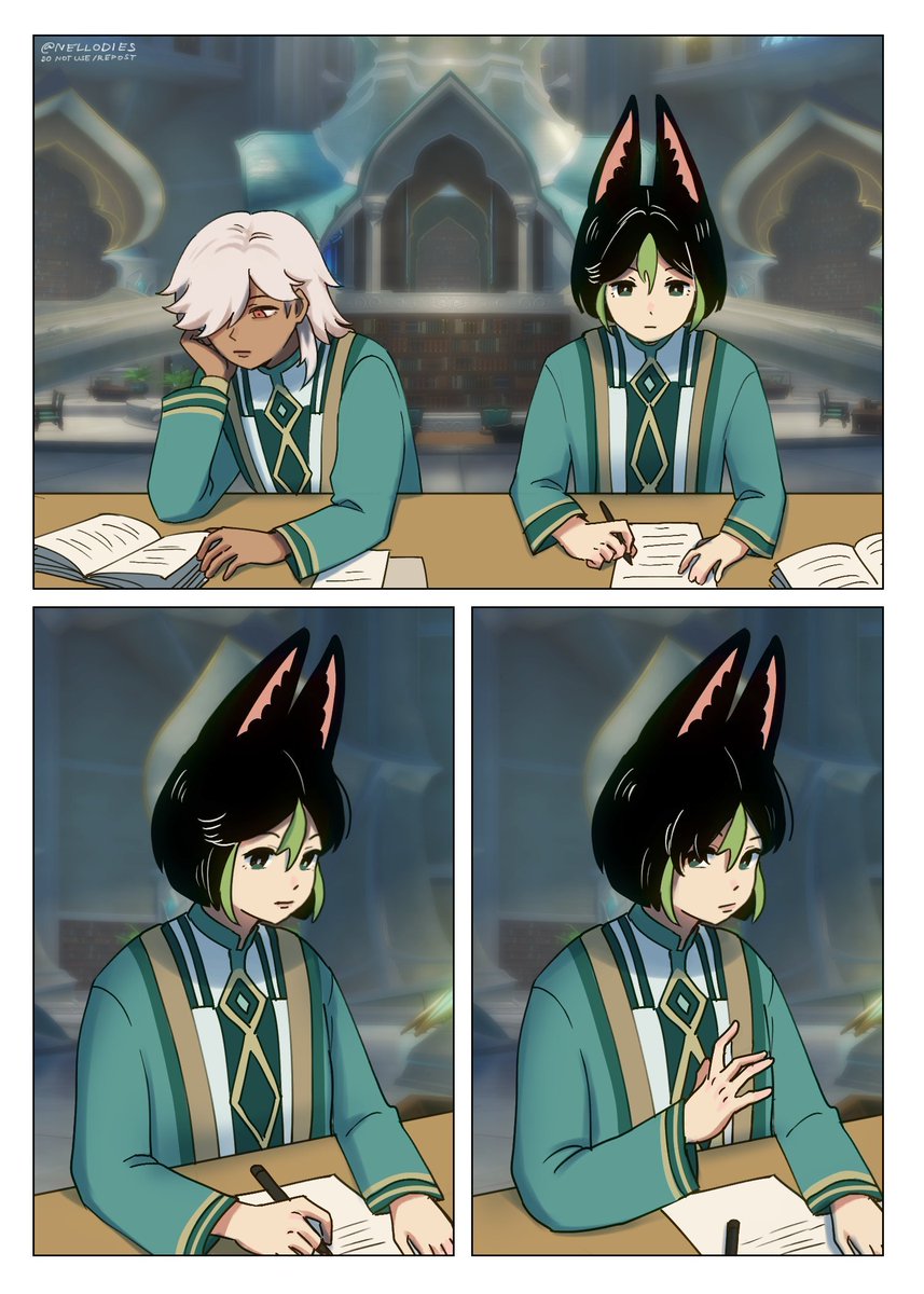 Cyno forgets something important #cynonari #cynari