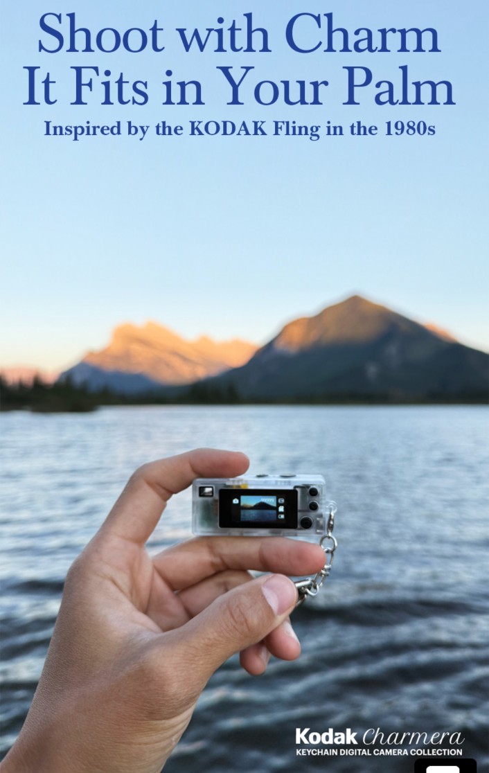 PO Kodak Charmera (keyring mini camera multi) 785k est 100gr Blindbox ...