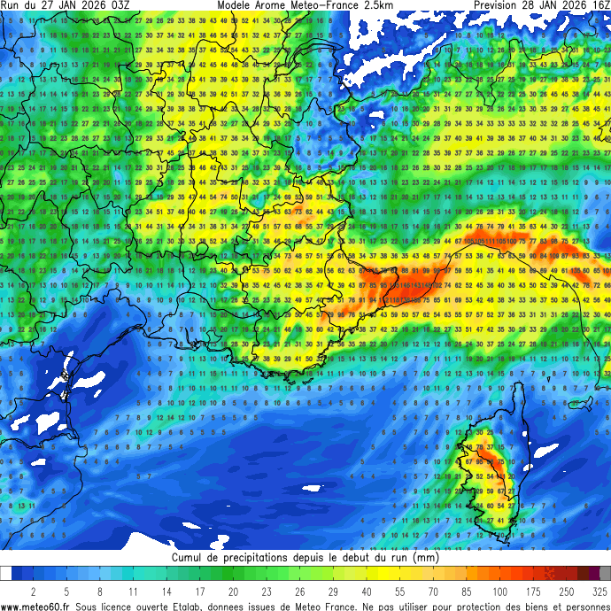 Météo Menton (06500) - Prévisions de Météo France heure par heure - Météo60