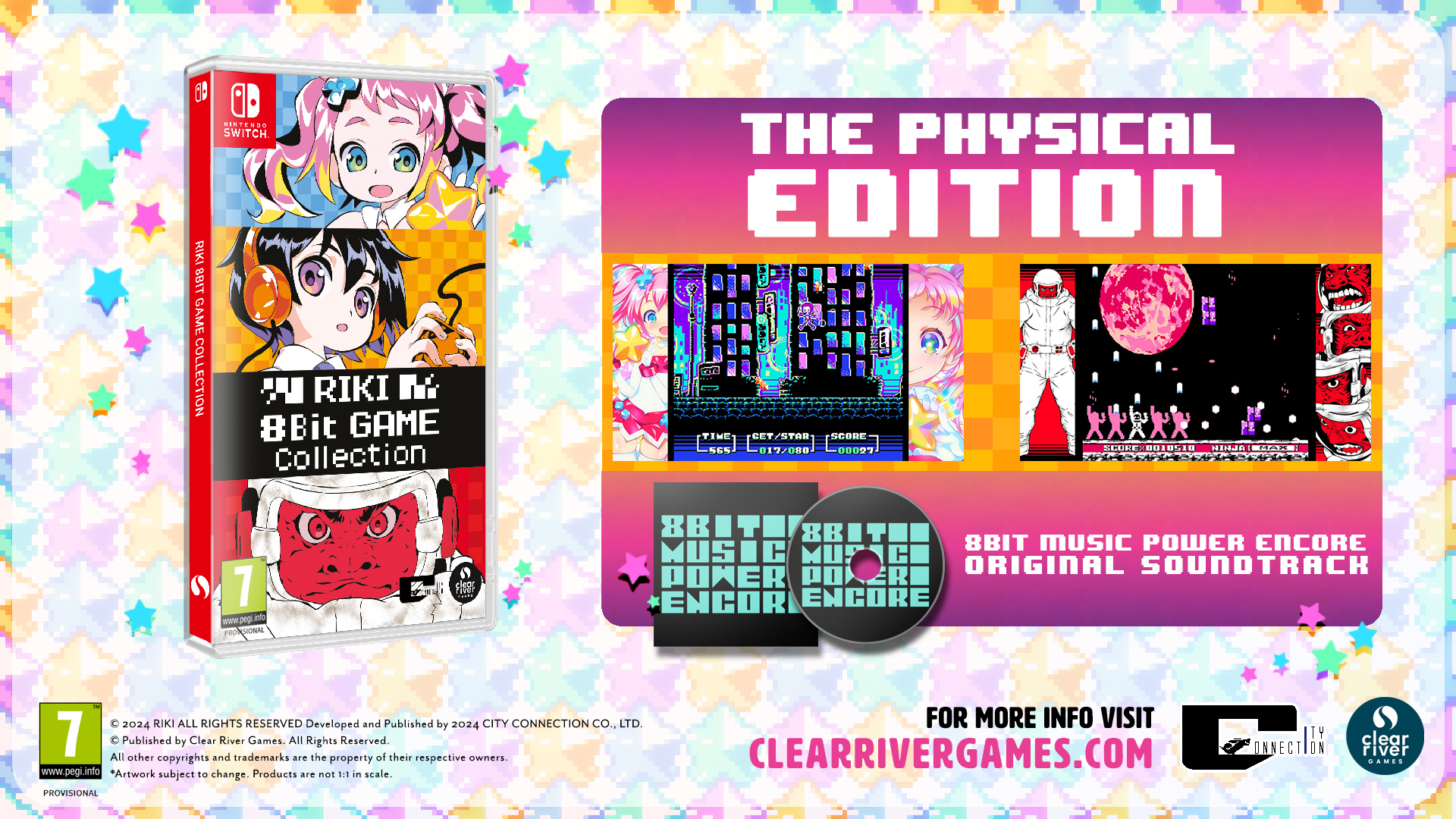 City Connection has revealed the "RIKI 8Bit GAME Collection" for Switch ...