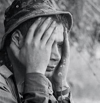 Vietnam War Soldiers Crying