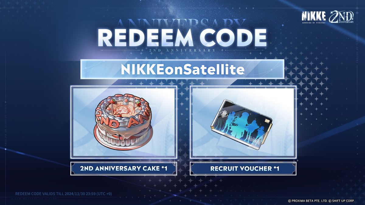 【2nd Anniversary CD Key Rewards】 Claim a total of 4 CD keys for our 2nd ...