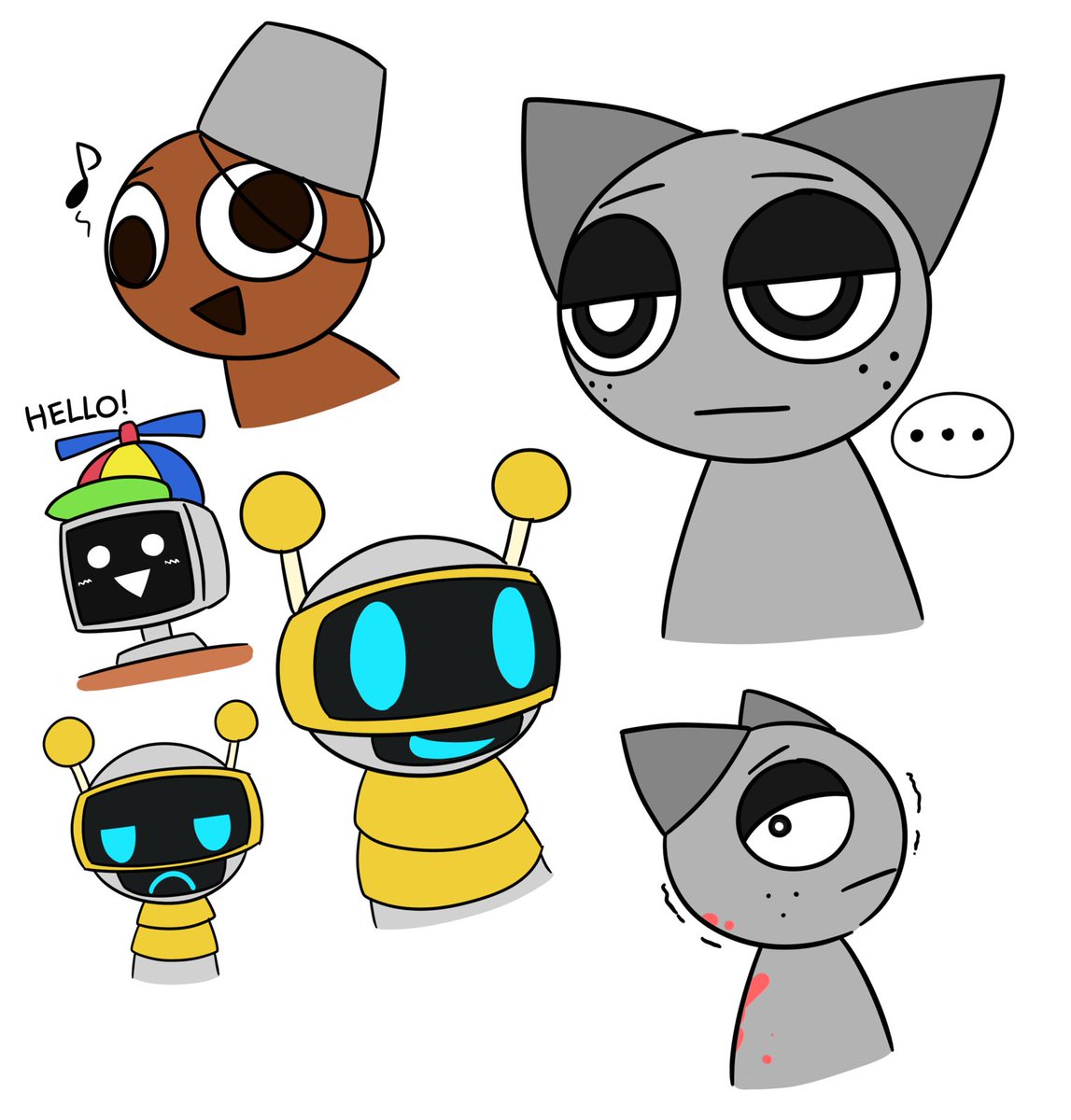 sprunkiのTwitterイラスト検索結果。