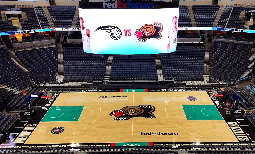 Memphis Grizzlies Court 2024
