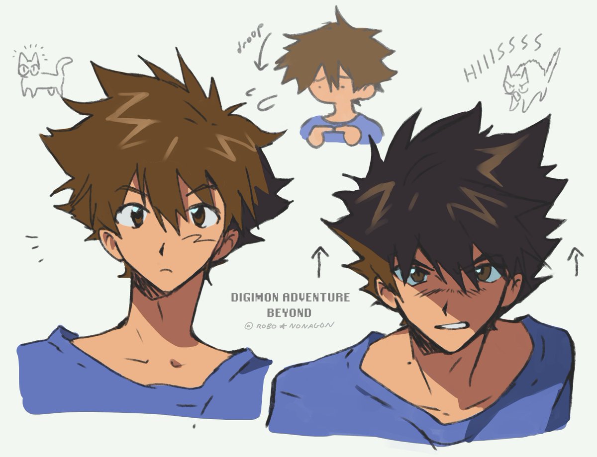 「expressive hair 」ɴᴏɴᴀɢᴏɴ。の漫画