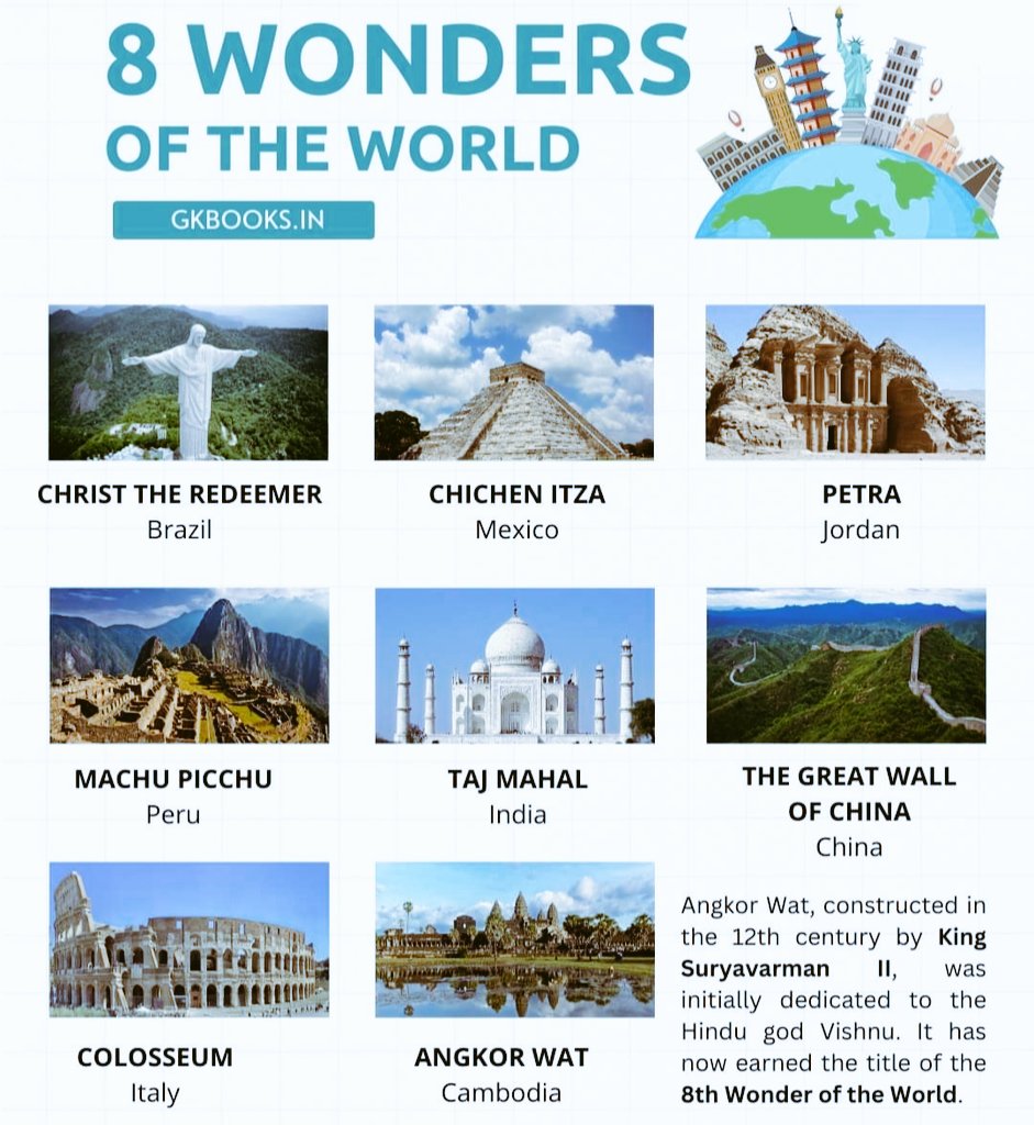 List Of 8 Wonders Of The World 2024