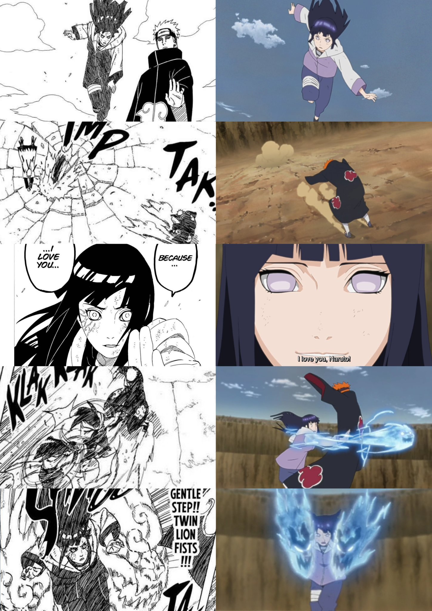 Hinata Death Vs Pain