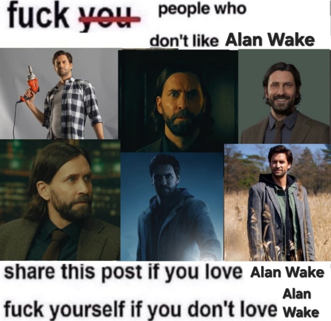 Alan Wake Memes Alan Wake 2 Is About The Pain Of Realizing You Might
