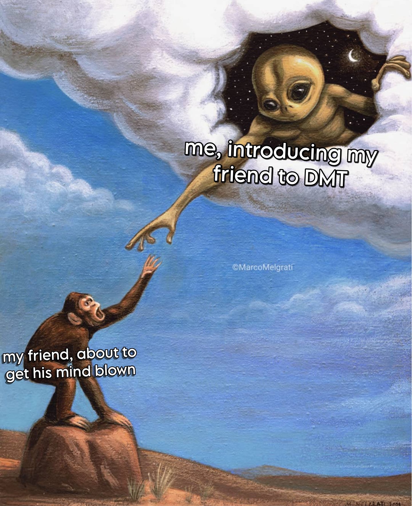 Memes About Dmt Throwback To This Guy Entering Another Dimension #cdgo