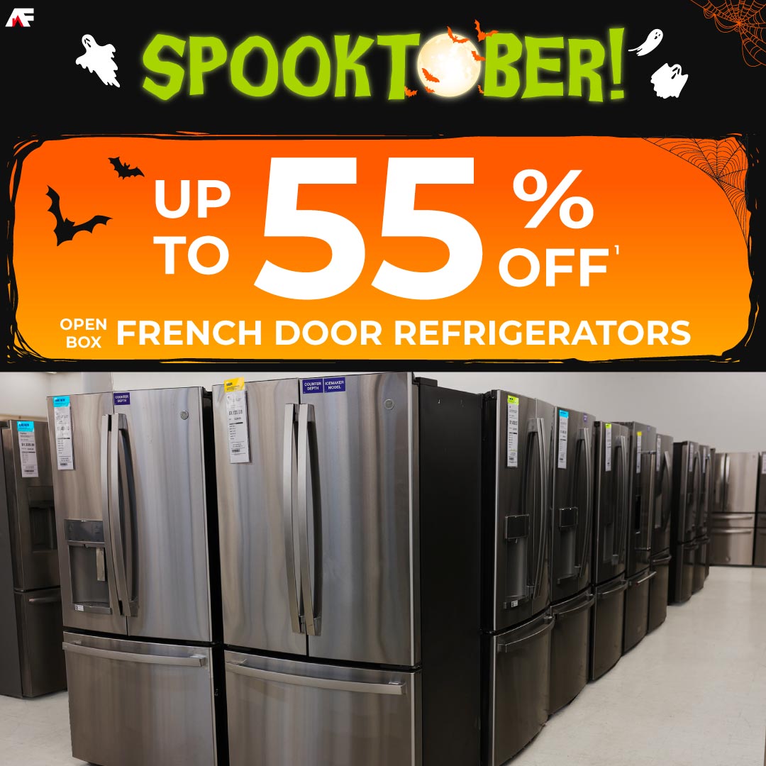 American Freight Appliances Furniture on X Is your fridge haunting you with old problems Time to upgrade Our collection of open box refrigerators keeps your food fresh and budget happy. OpenBoxDeals