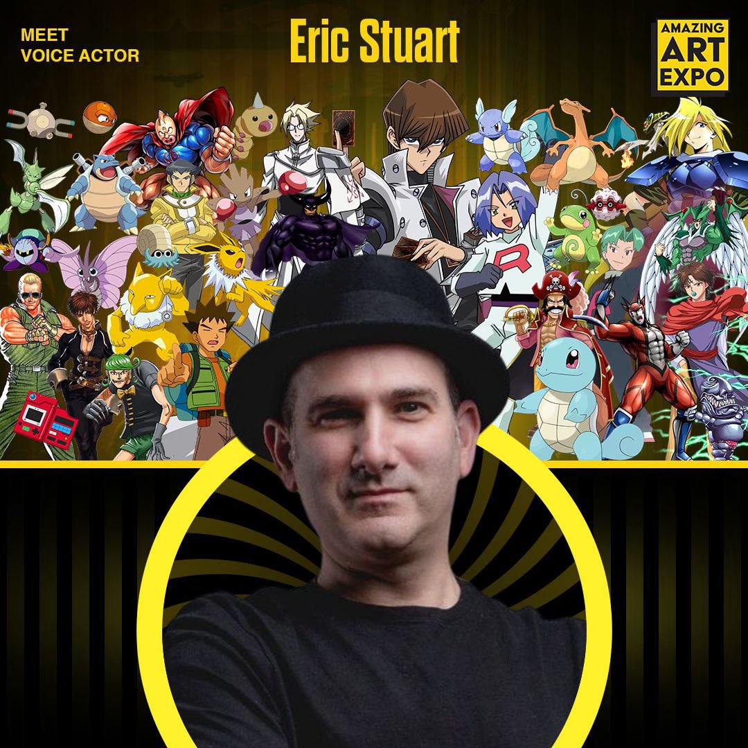 Eric Stuart Eric Stuart (Seto Kaiba) Talks Yu Gi Oh! The Dark Side Of