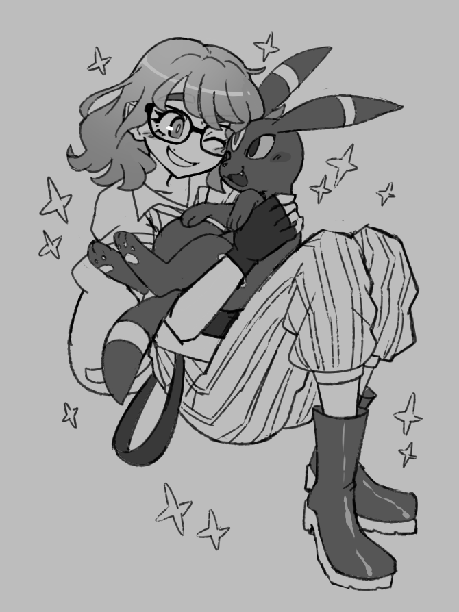 「Sassy Meowscarada!! (Comm for cat_citrus) #pokemon 」☆ Blushily ☆の漫画