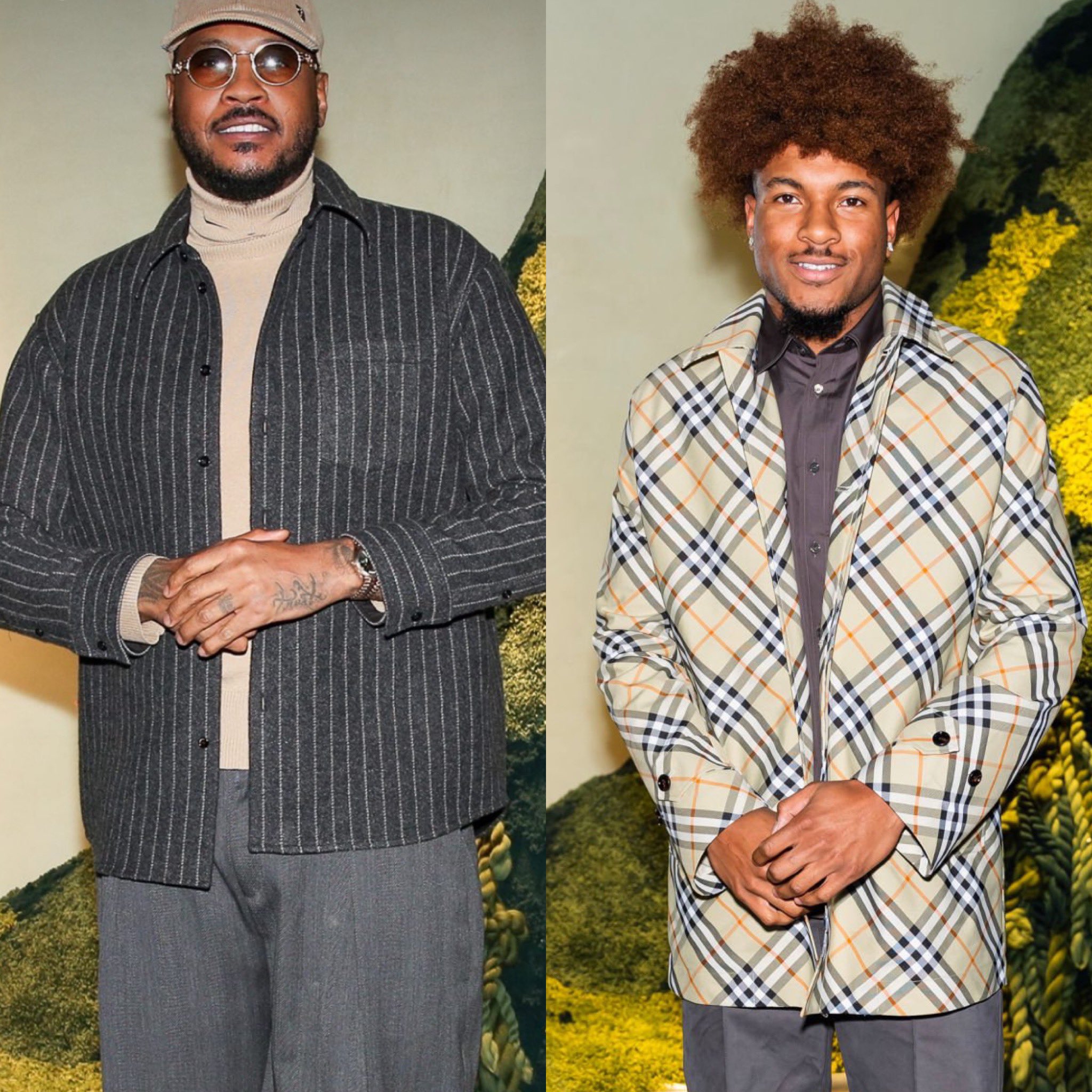Carmelo Anthony Afro NBA Legend Carmelo Anthony Now Has A Cannabis