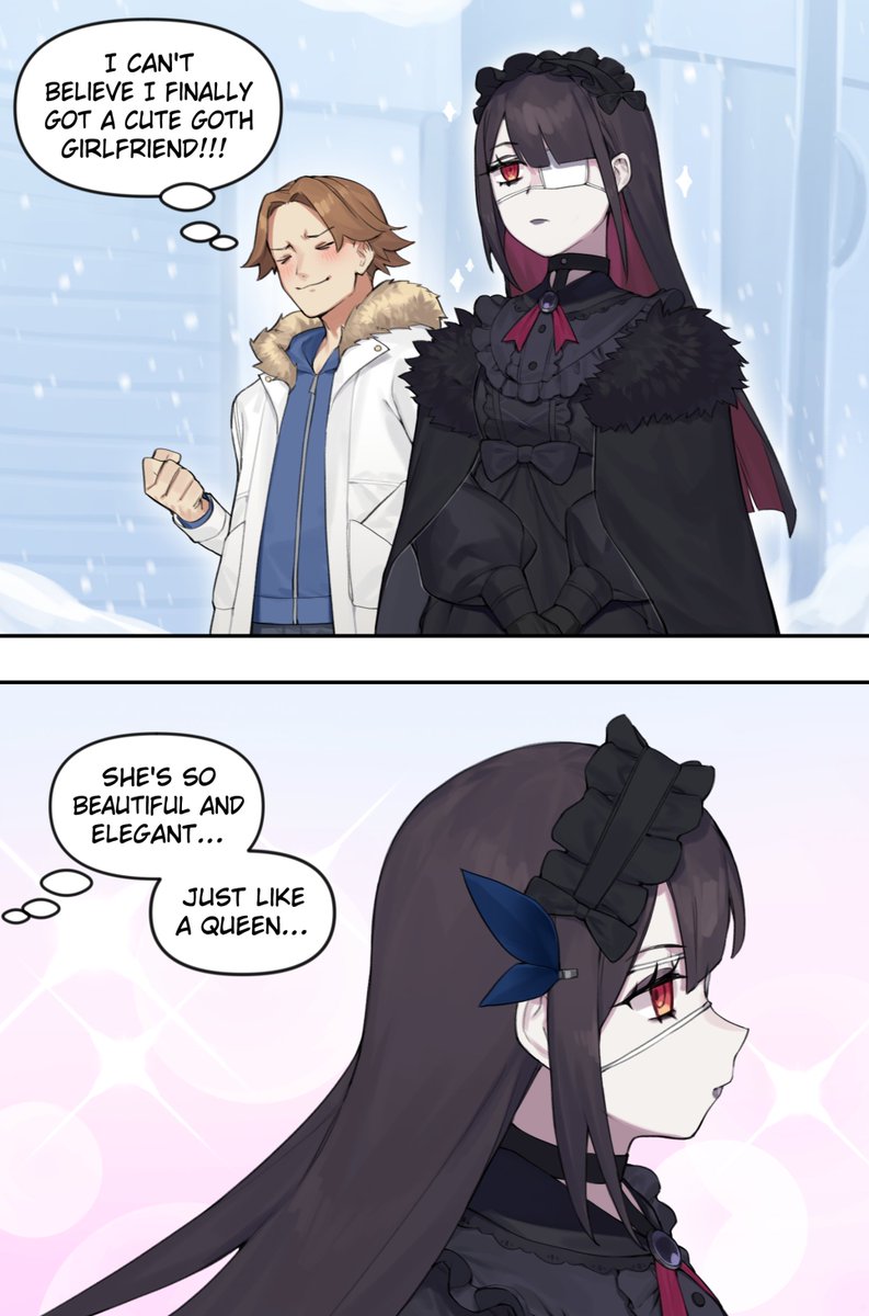 「Goth Girl Summer 」Merryweather Comicsの漫画