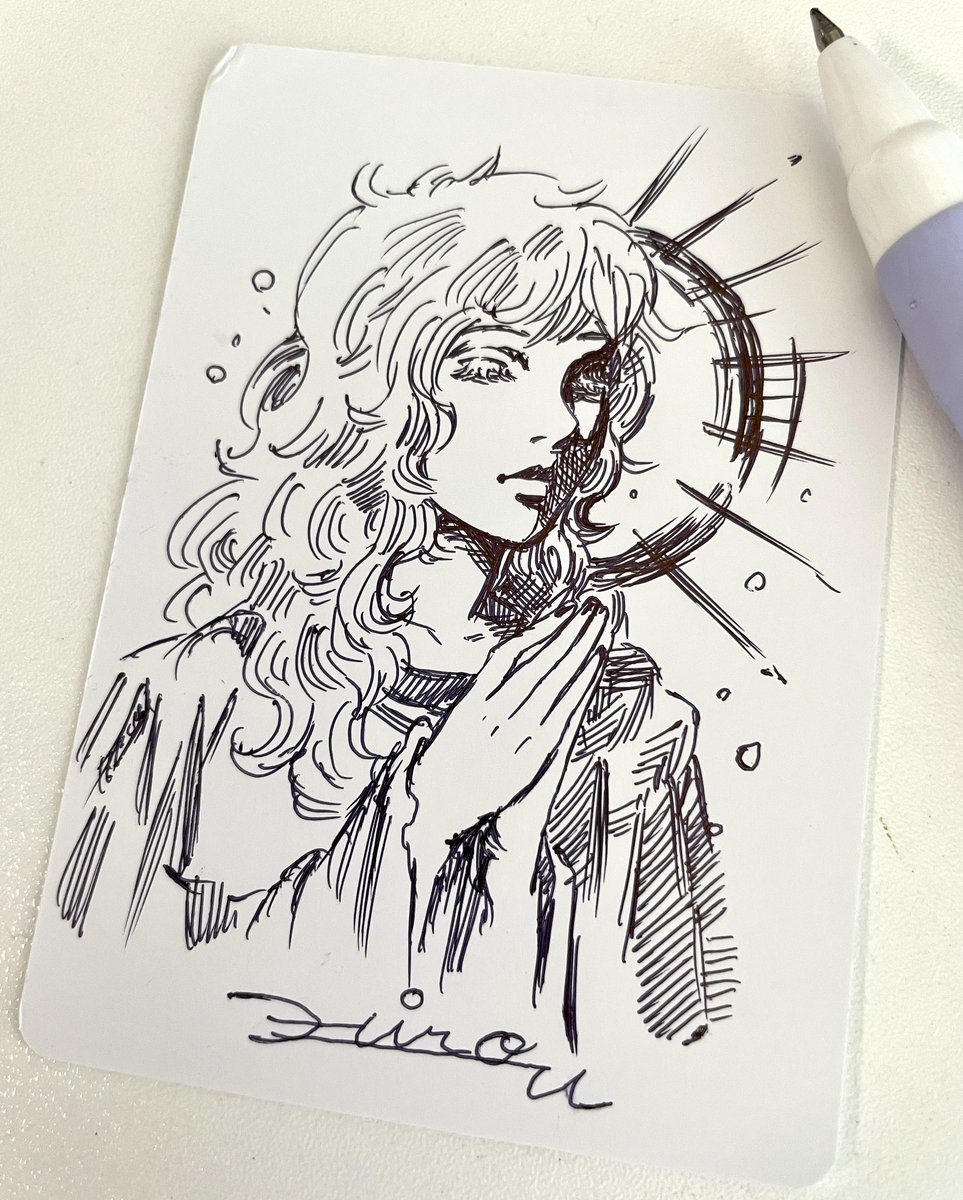 「←Riorio先生(@riorio_river )と →りんご水先生(@ringojuru ) ご来場頂き、スケッチも 」ウスダヒロ🌹Hiro Usudaの漫画