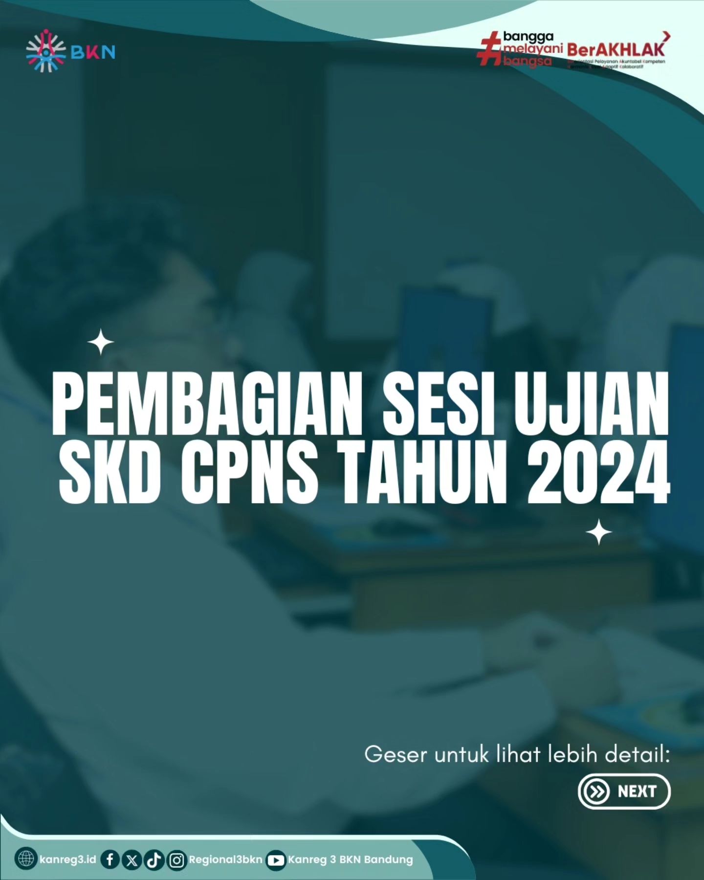 Pembagian Sesi Ujian SKD CPNS 2024 ~ SELEKSI CASN CPNS PPPK PROVINSI ... Pembagian Sesi Ujian SKD CPNS 2024 ~ SELEKSI CASN CPNS PPPK PROVINSI ...