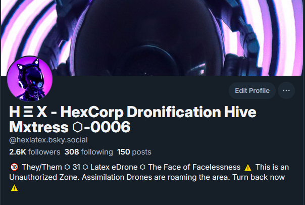 H Ξ X - HexCorp Dronification Hive Mxtress #0006 (@HexLatex) / Posts / X