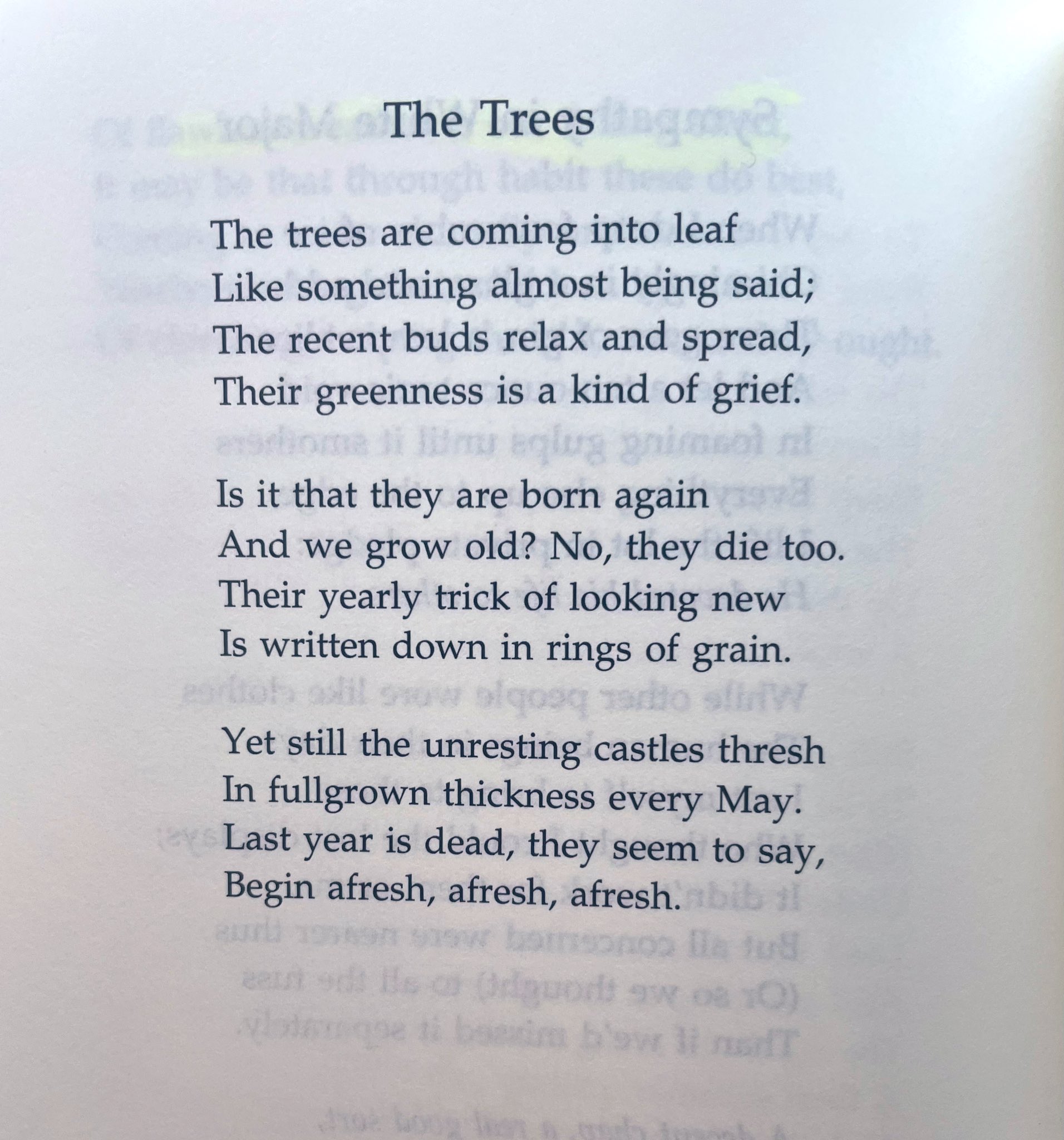 Philip Larkin Poems Poetry Ireland On X: "'While There Is Still Time.'