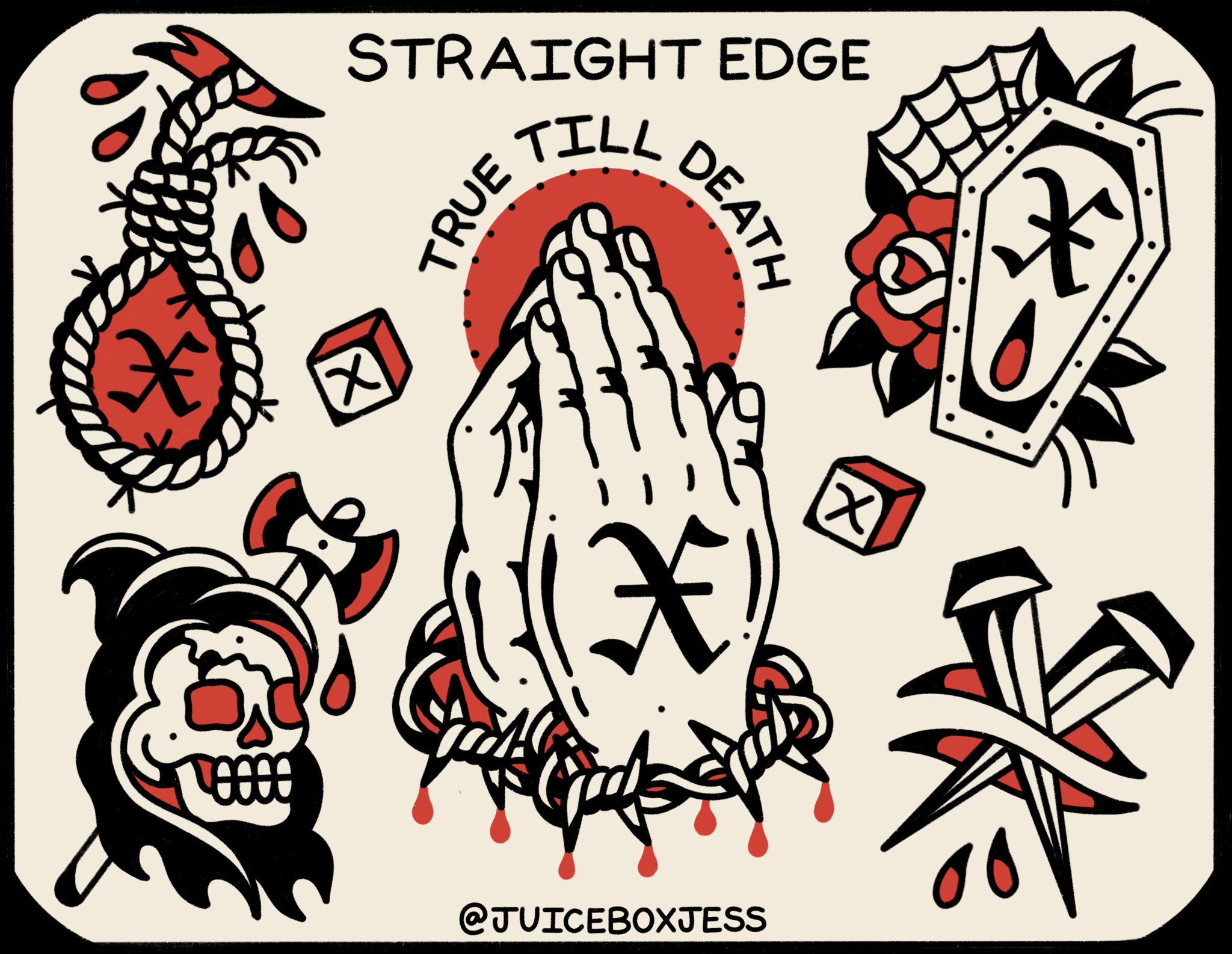 Straight Edge Tattoo Meaning