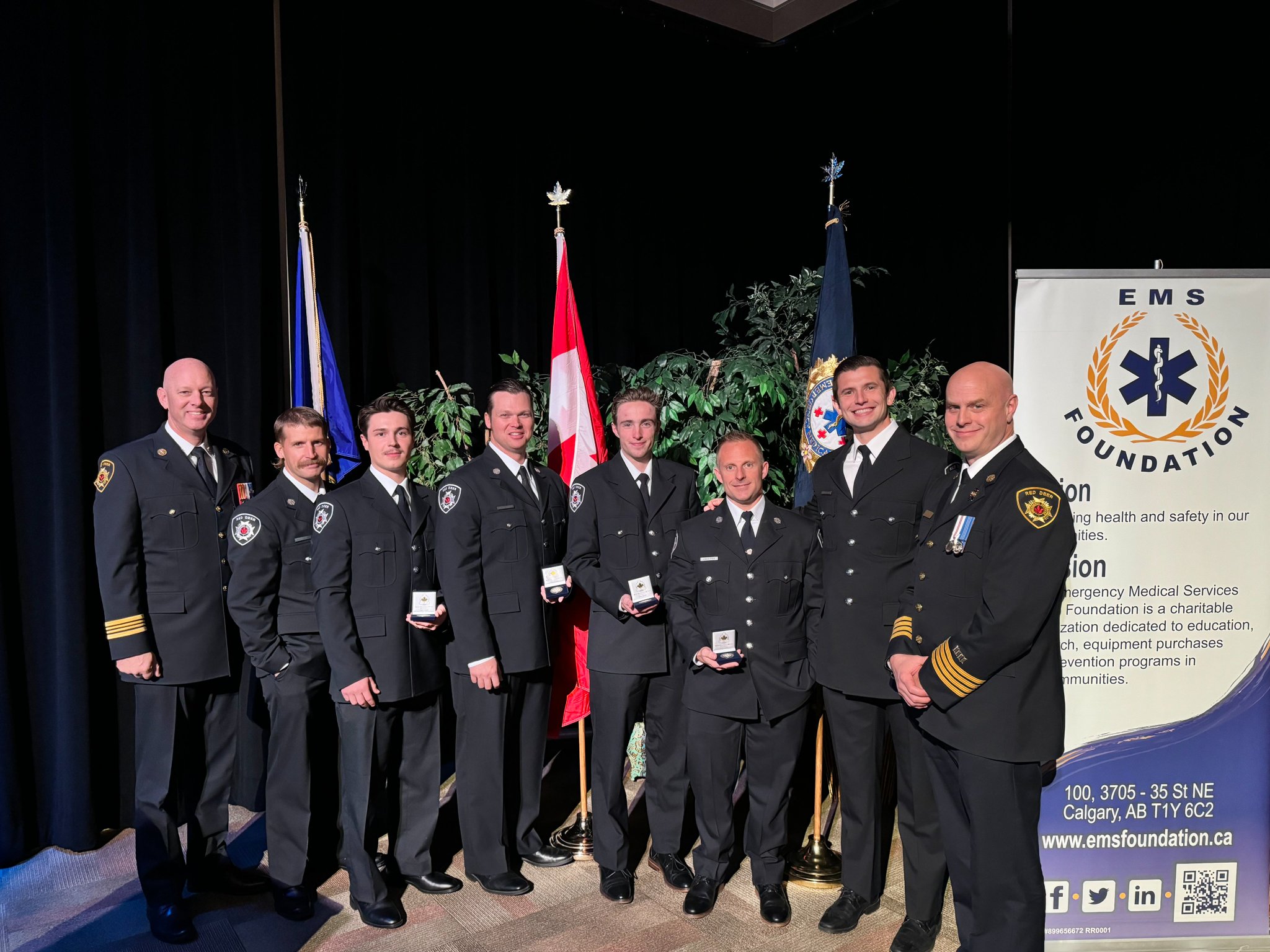 Ahs Ems To Receive Ceremonial Badge And Flag Today EMS News | Alberta