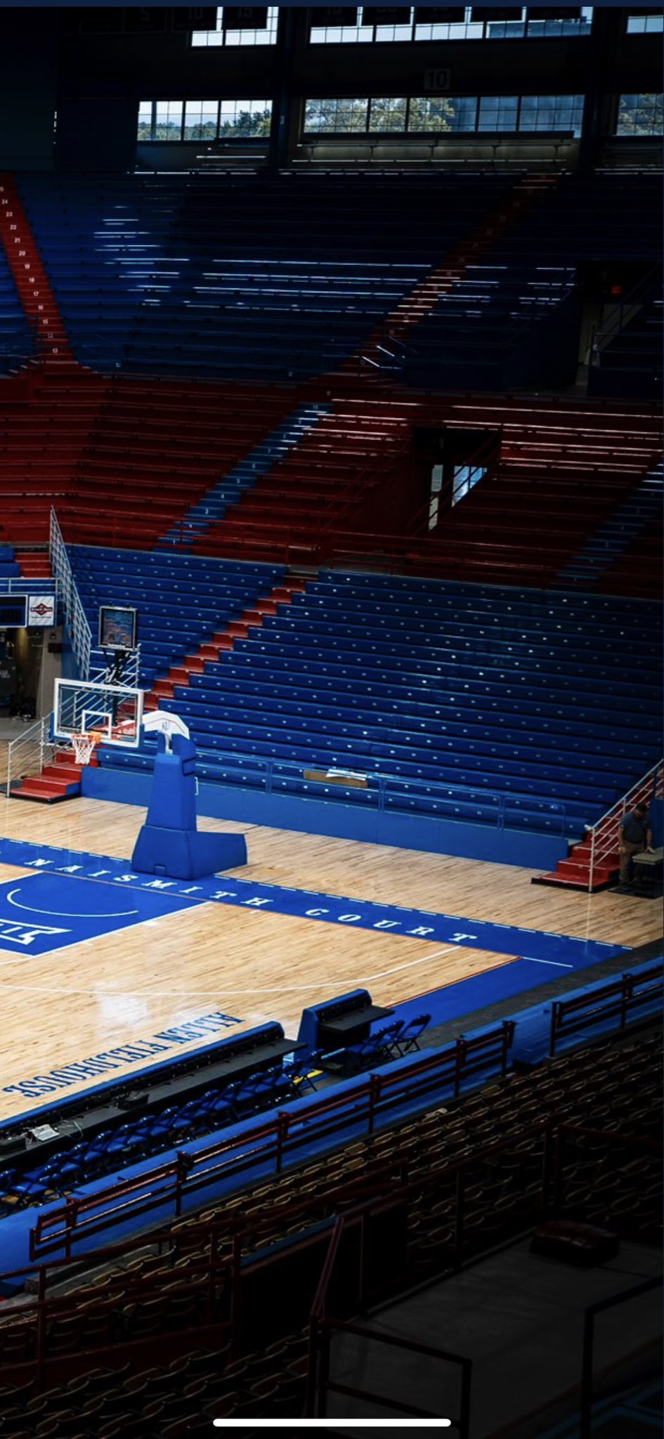 Allen Fieldhouse Seating Chart Detailed