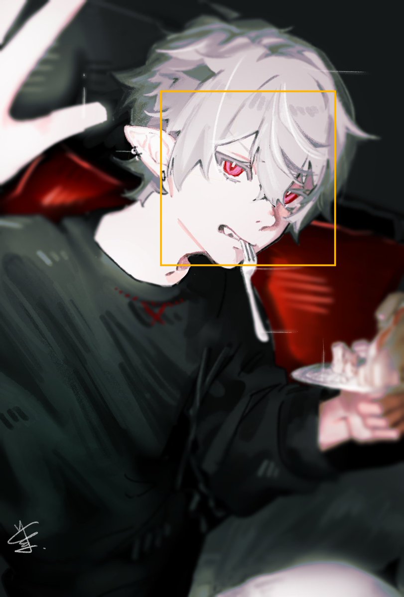 葛葉(にじさんじゲーマーズ) 「#KuzuArt 」|茉茶猫のイラスト