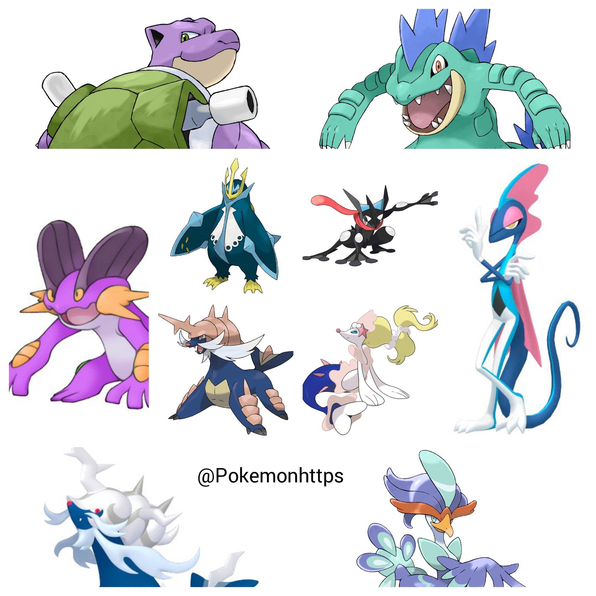 Pokemon Shiny Starters X And Y